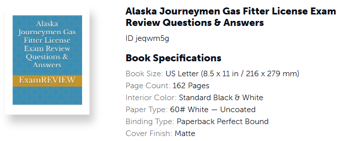 Alaska Journeymen Gas Fitter License Exam Review Questions & Answers ...